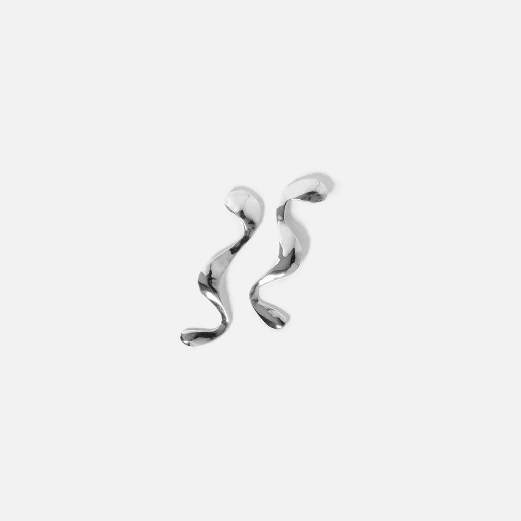 Faris Viva Earrings - Silver – Kith
