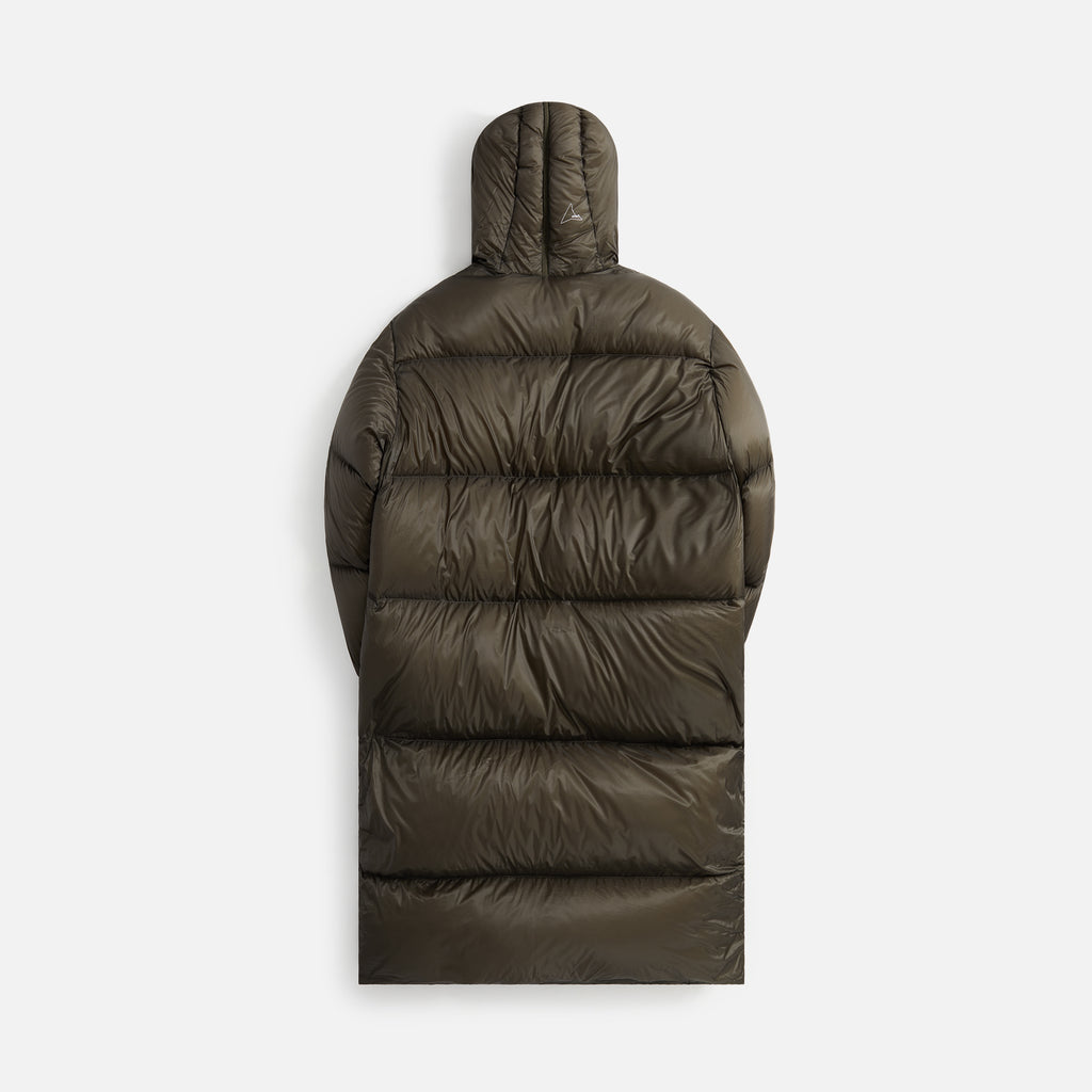 ROA Heavy Long Down Jacket - Olive – Kith