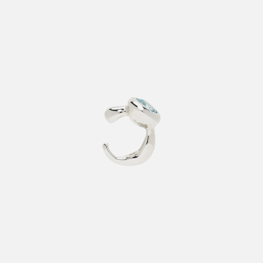 Faris OH Ear Cuff - Sterling Silver / Topaz – Kith