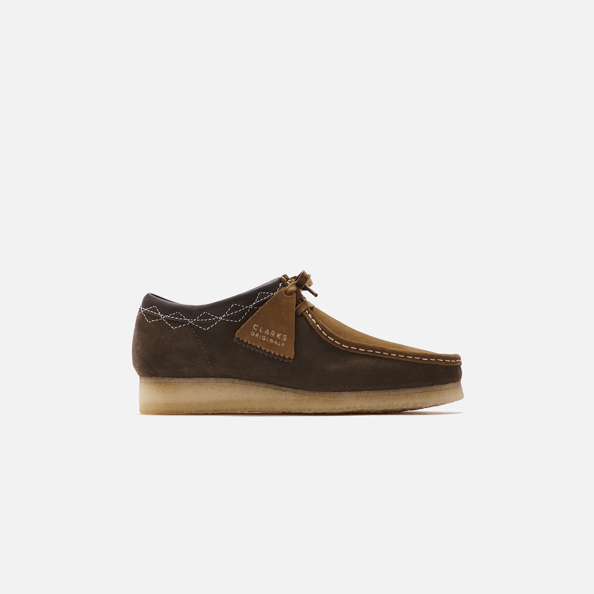 Clarks Stitch Pack Wallabee - Green Combi – Kith