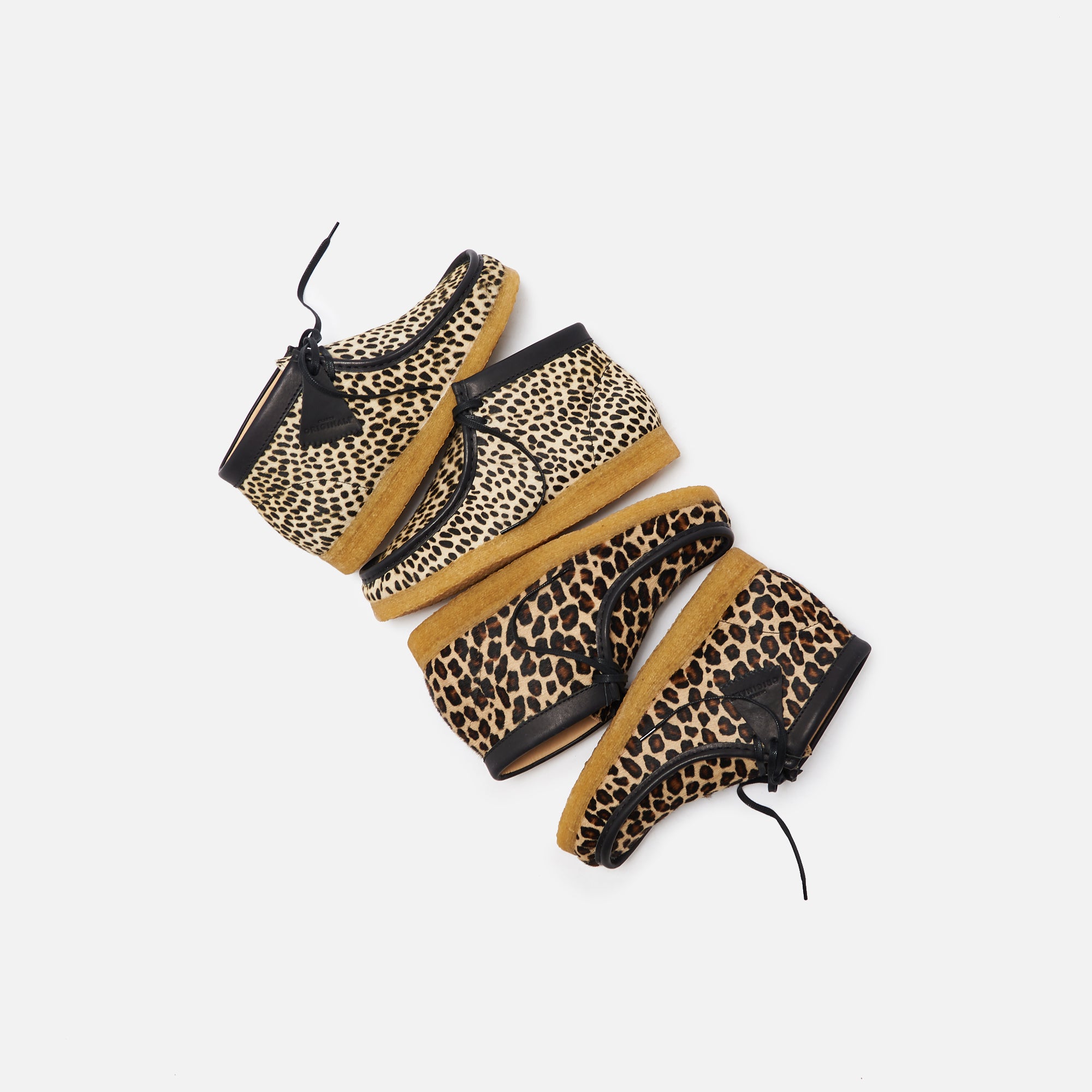 Clarks Wallabee Boot Cheetah & Leopard Print Pack – Kith