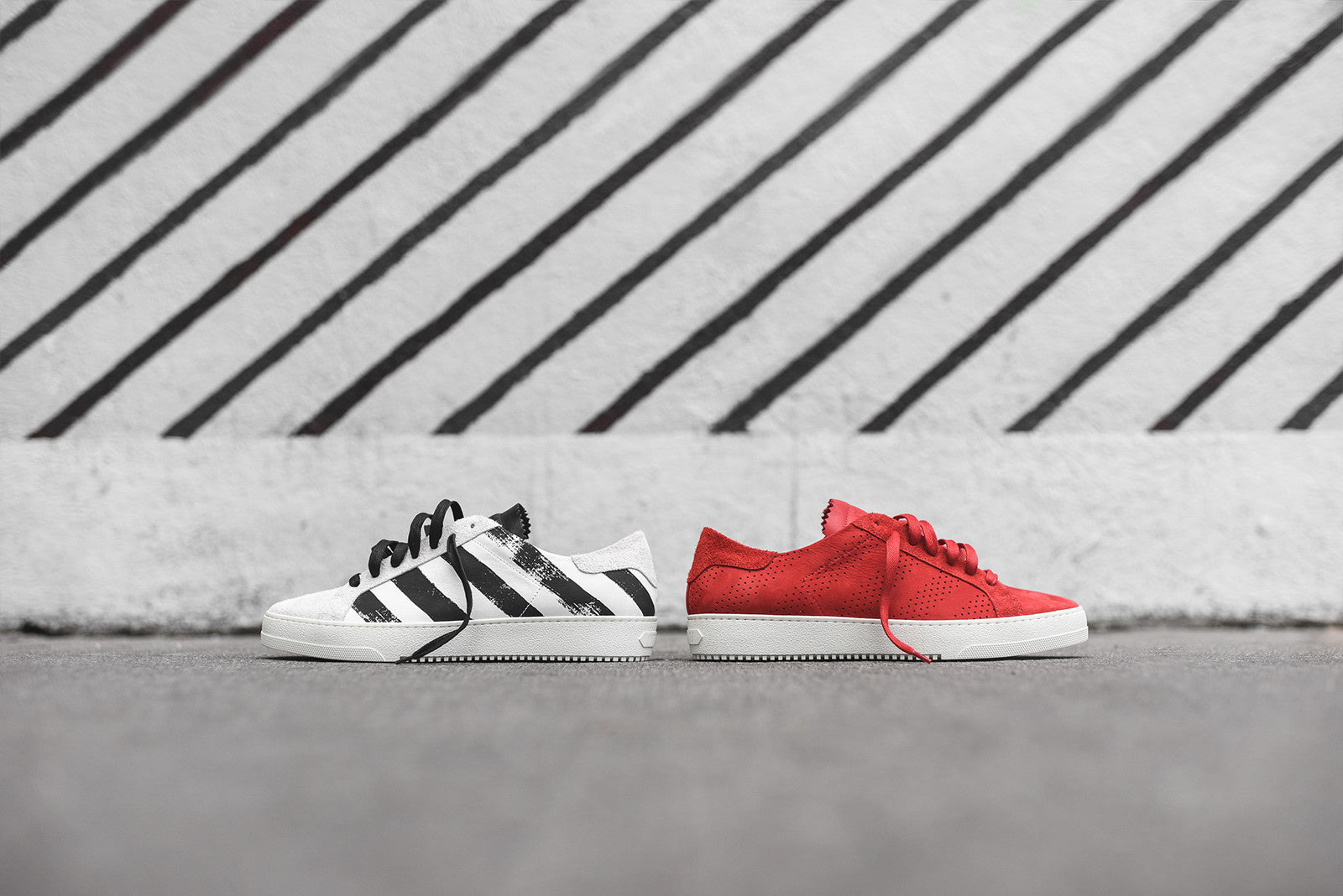 Off-White Striped Sneaker Pack – Kith