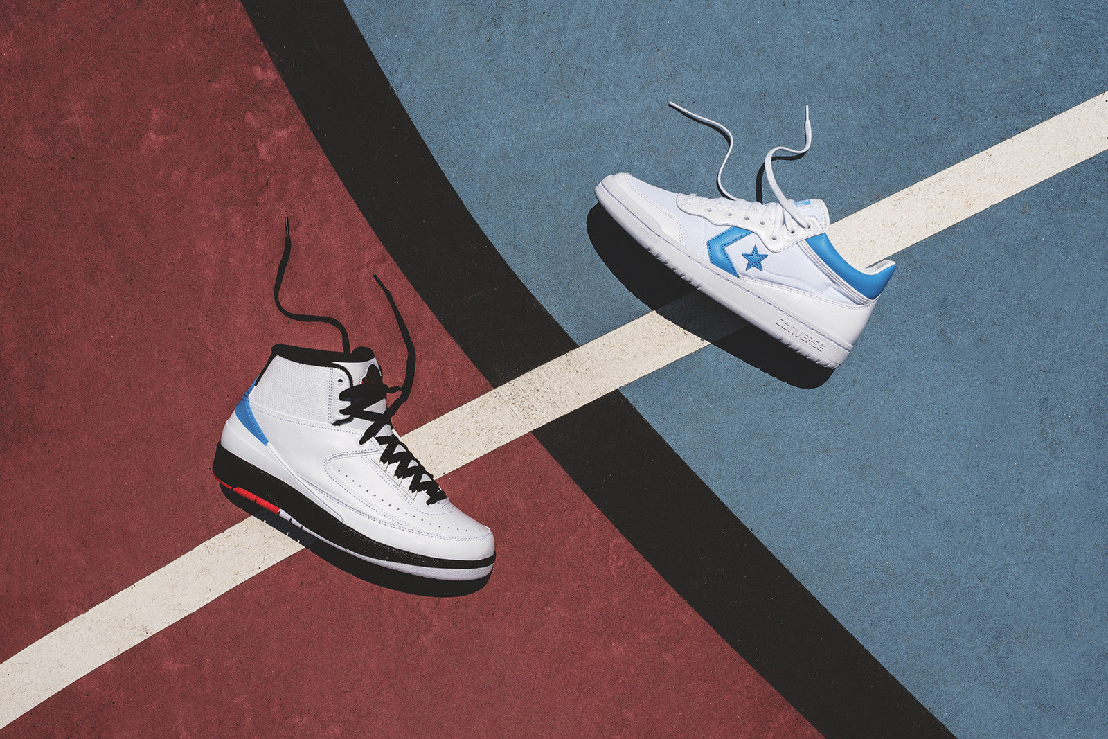Nike Air Jordan x Converse Pack - White / Carolina Blue – Kith