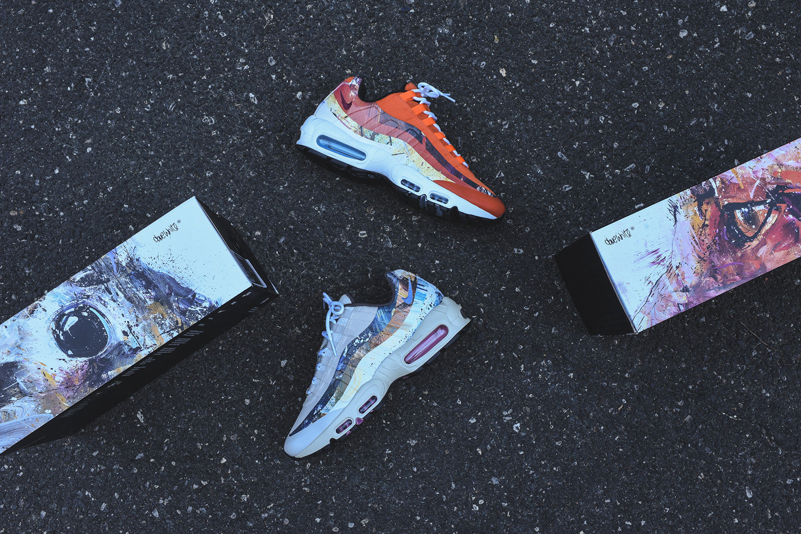 Nike x Dave White Air Max 95 Pack – Kith