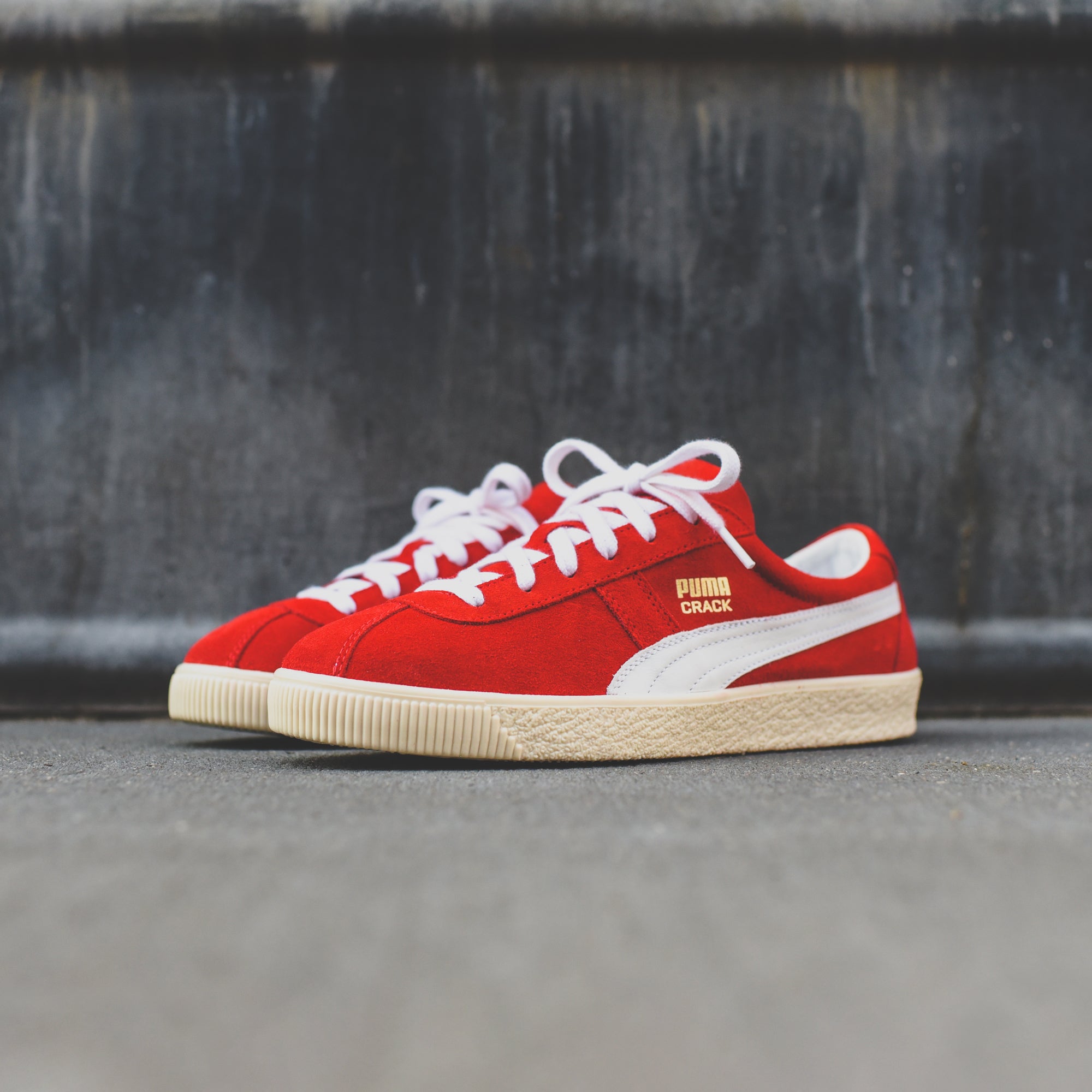 Puma Crack Heritage - High Risk Red / White – Kith