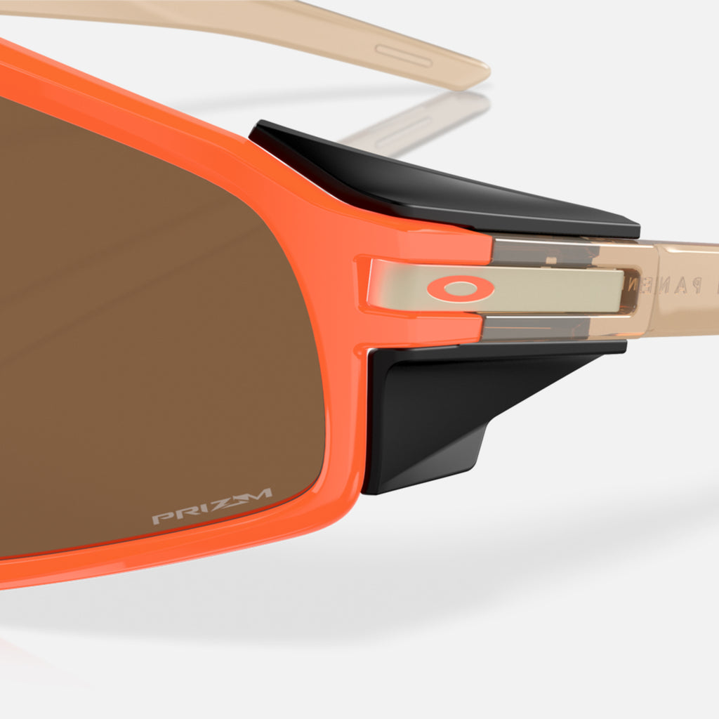 Oakley Latch Panel - Neon Orange / Sepia / Prizm Bronze – Kith