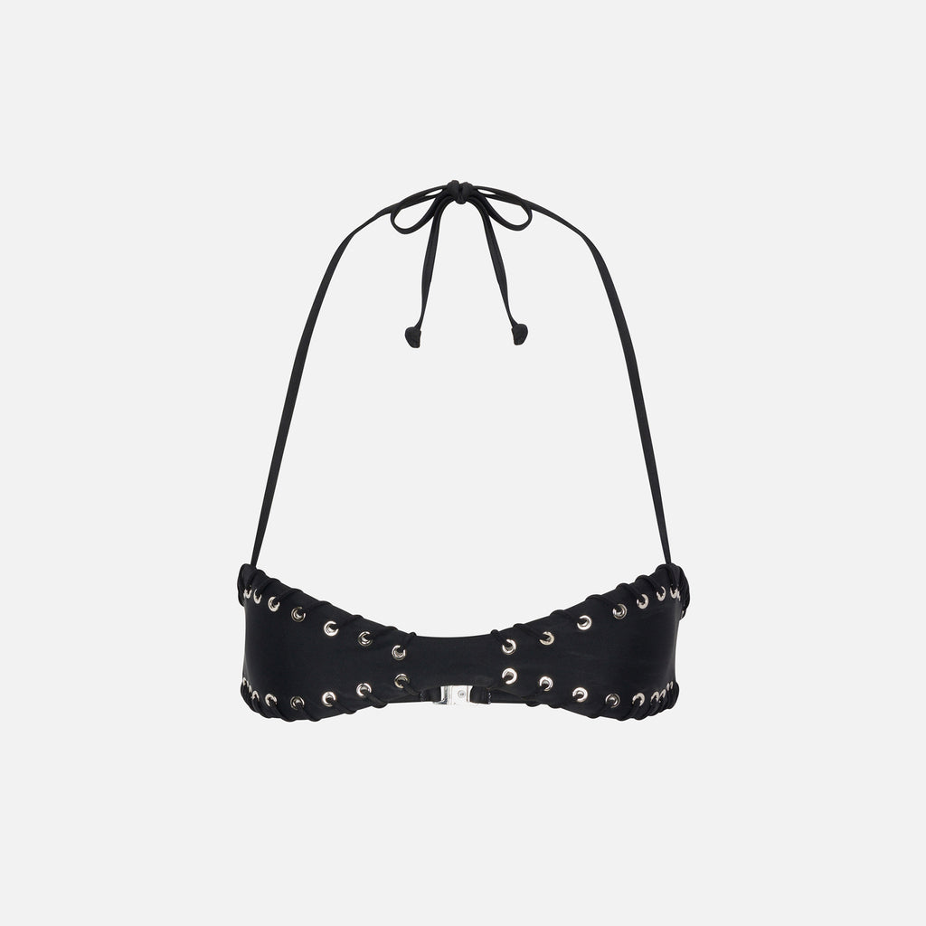 Miaou Rio Bikini Top - Black – Kith