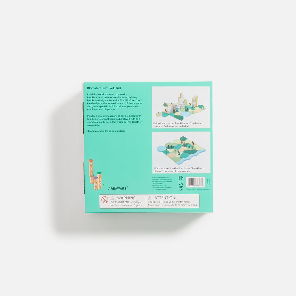 Areaware Parkland Blockitecture - Silver – Kith