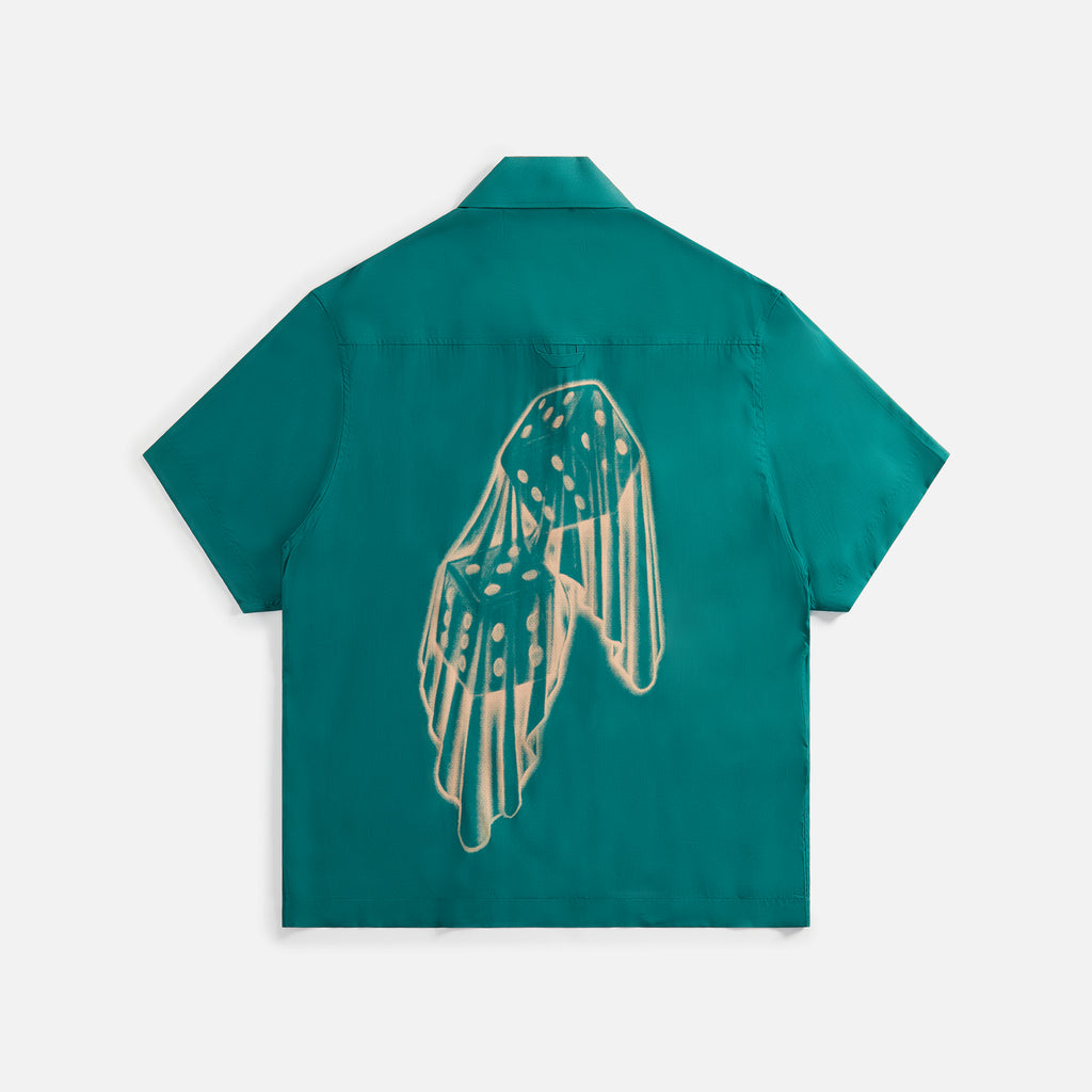 Awake NY Dice Printed Rayon Camp Shirt - Jade – Kith