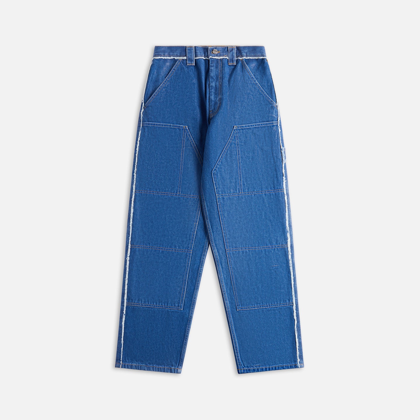 Dion Lee Laminated Carpenter Jean - Blue – Kith
