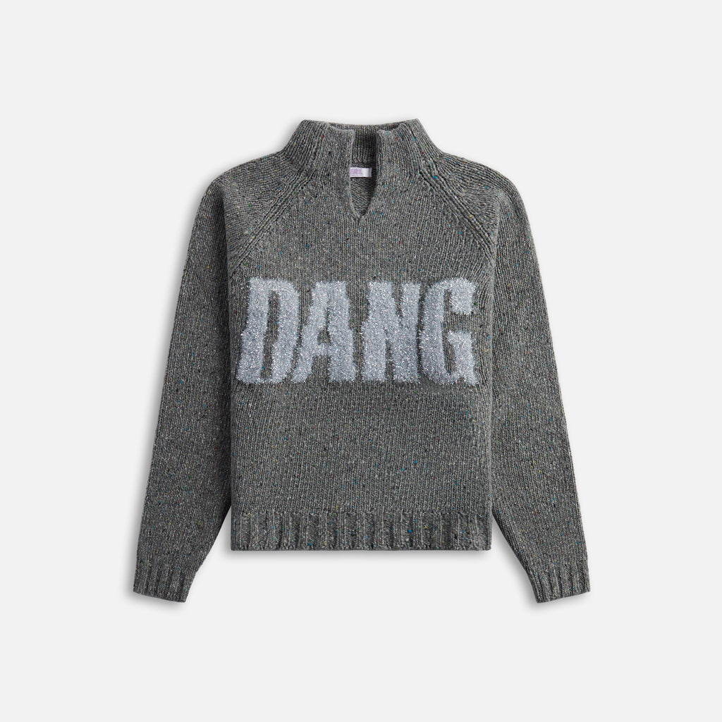 ERL Open Neck Dangerous Sweater - Grey – Kith