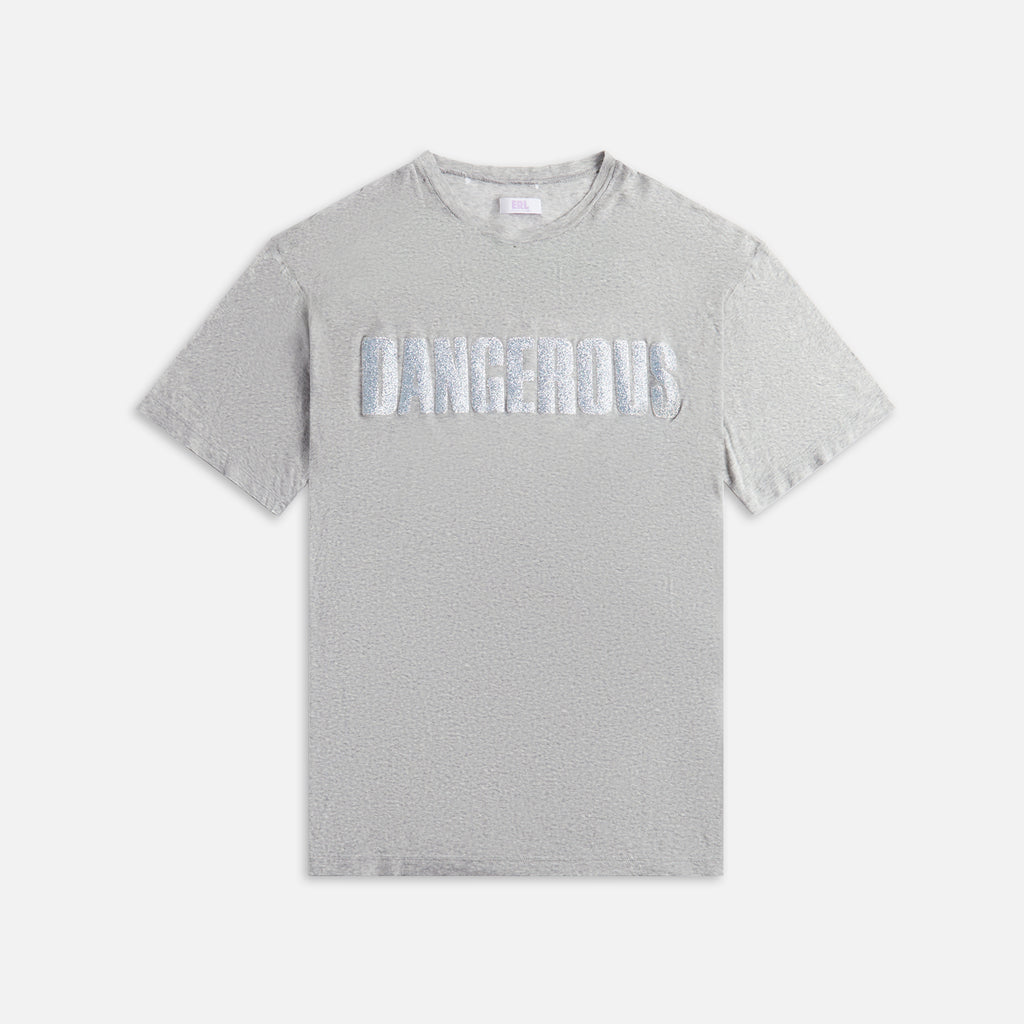 ERL Logo Light Jersey Tee - Grey – Kith