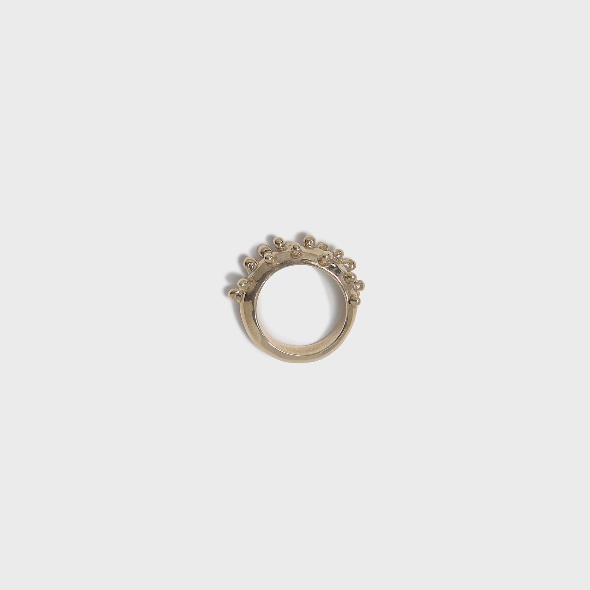 Faris Dotto Ring - Gold Plated Bronze – Kith