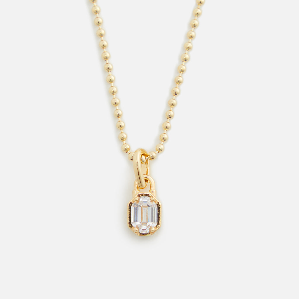 Hatton Labs Mini Emblem Pendant 18K Gold Plated - Gold – Kith