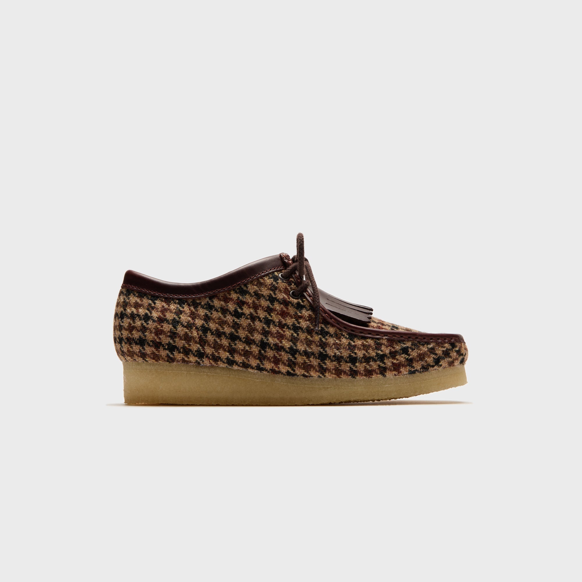 Clarks Wallabee - Brown Tweed Combination – Kith