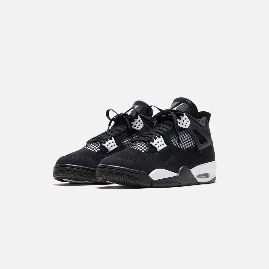Jordan Air Jordan 4 Retro - Black / White / Black – Kith