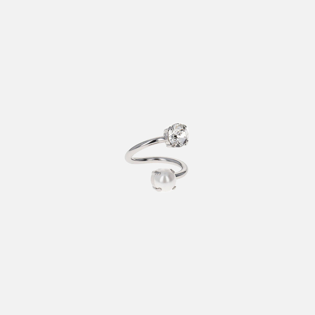 Justine Clenquet Annie Ring - Palladium – Kith