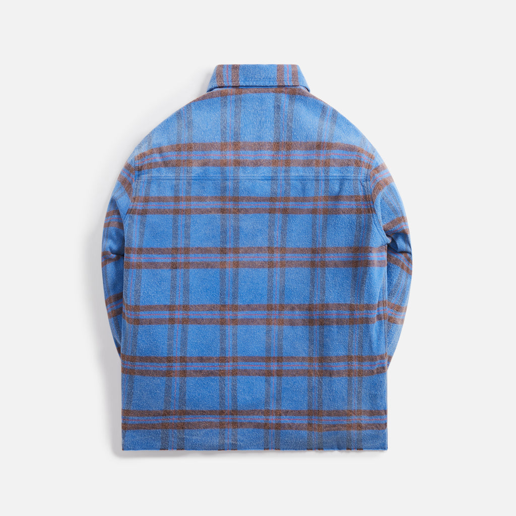 John Elliott Hemi Overshirt - Marfa Check – Kith