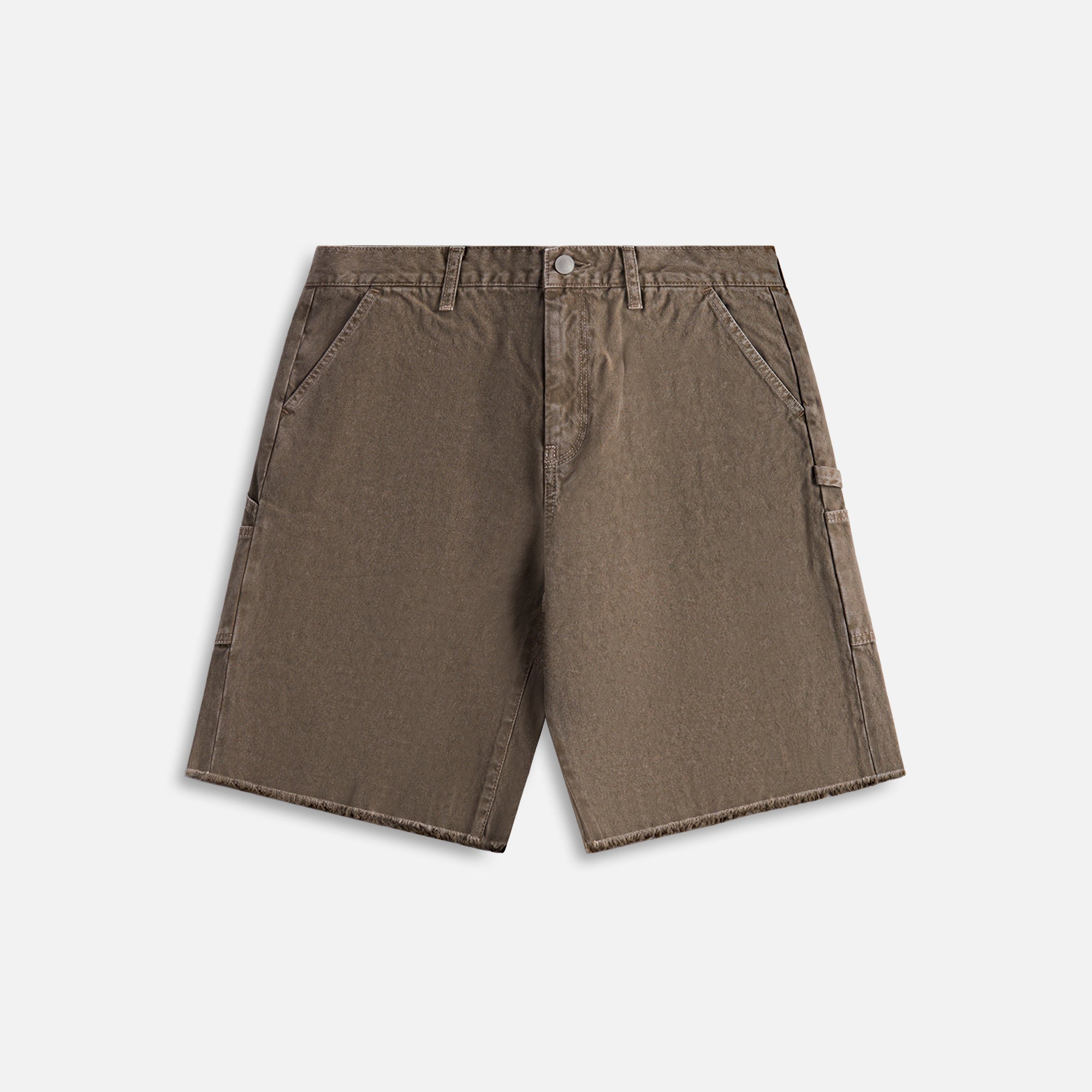John Elliott Cut-Off Work Shorts - Brown – Kith