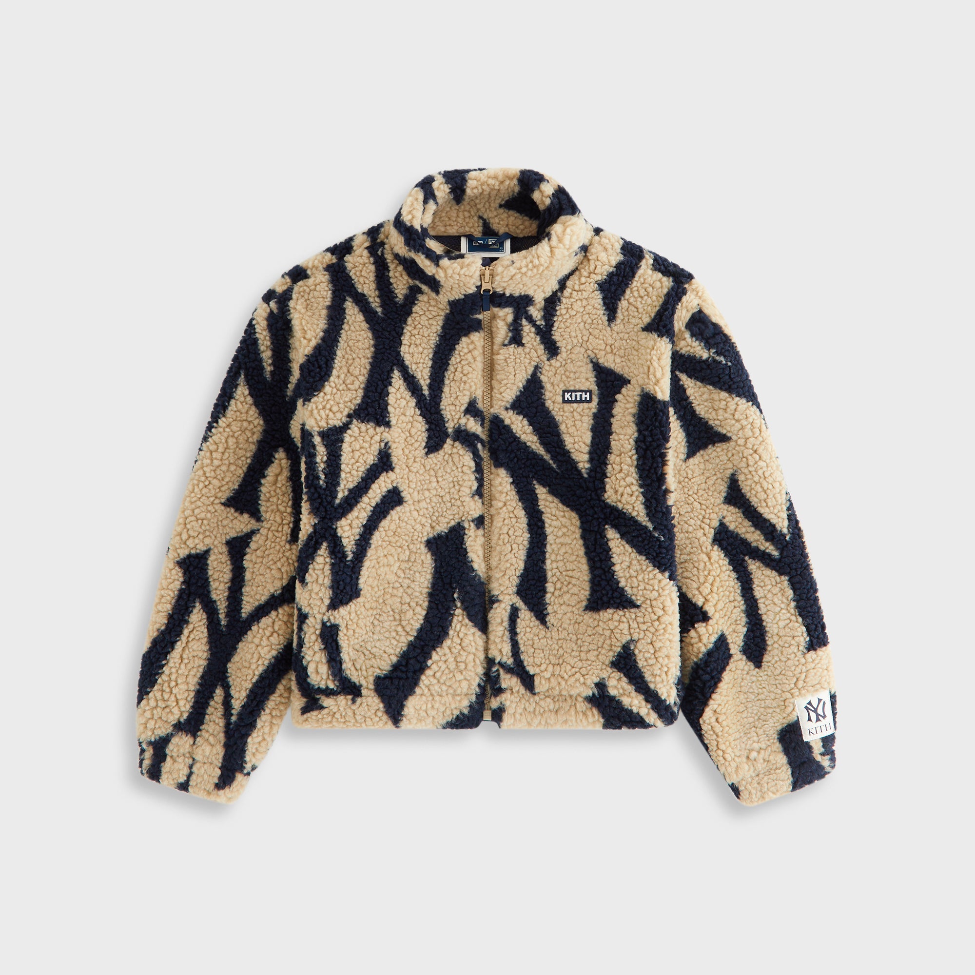 Kith Baby for the New York Yankees Sherpa Jacket - Canvas
