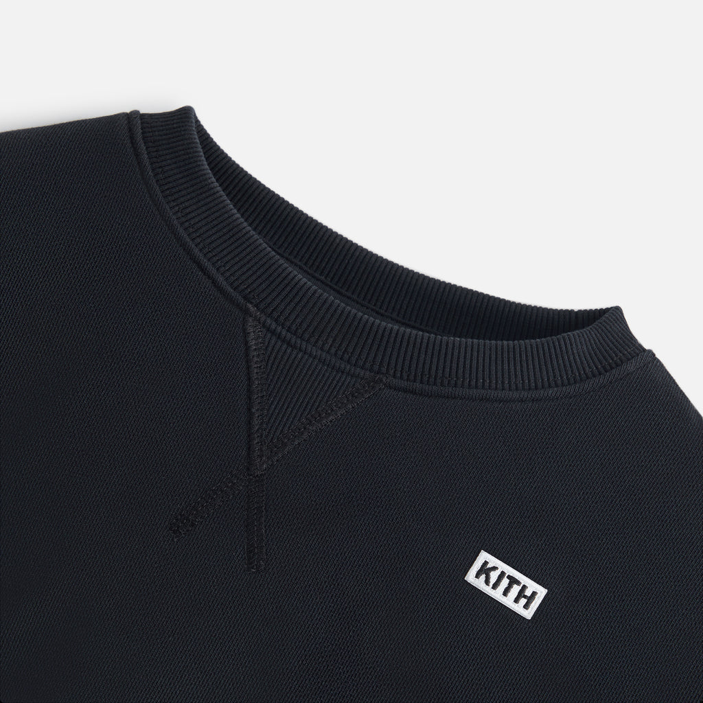 Kith Baby Long Sleeve Nelson Crew - Black