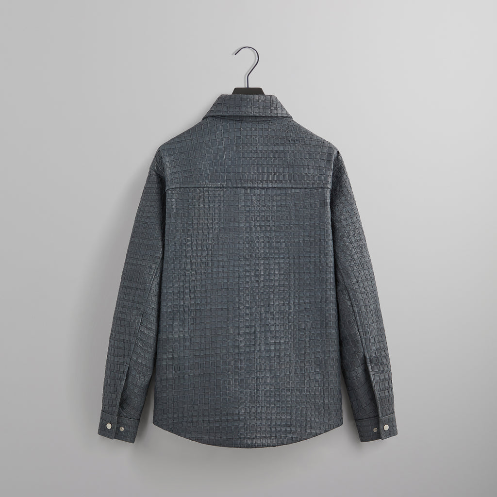 &Kin Woven Leather Apollo II Shirt - Machine – Kith
