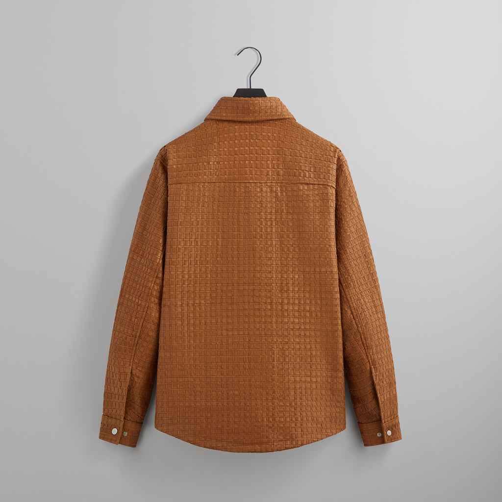 &Kin Woven Leather Apollo II Shirt - Tool – Kith