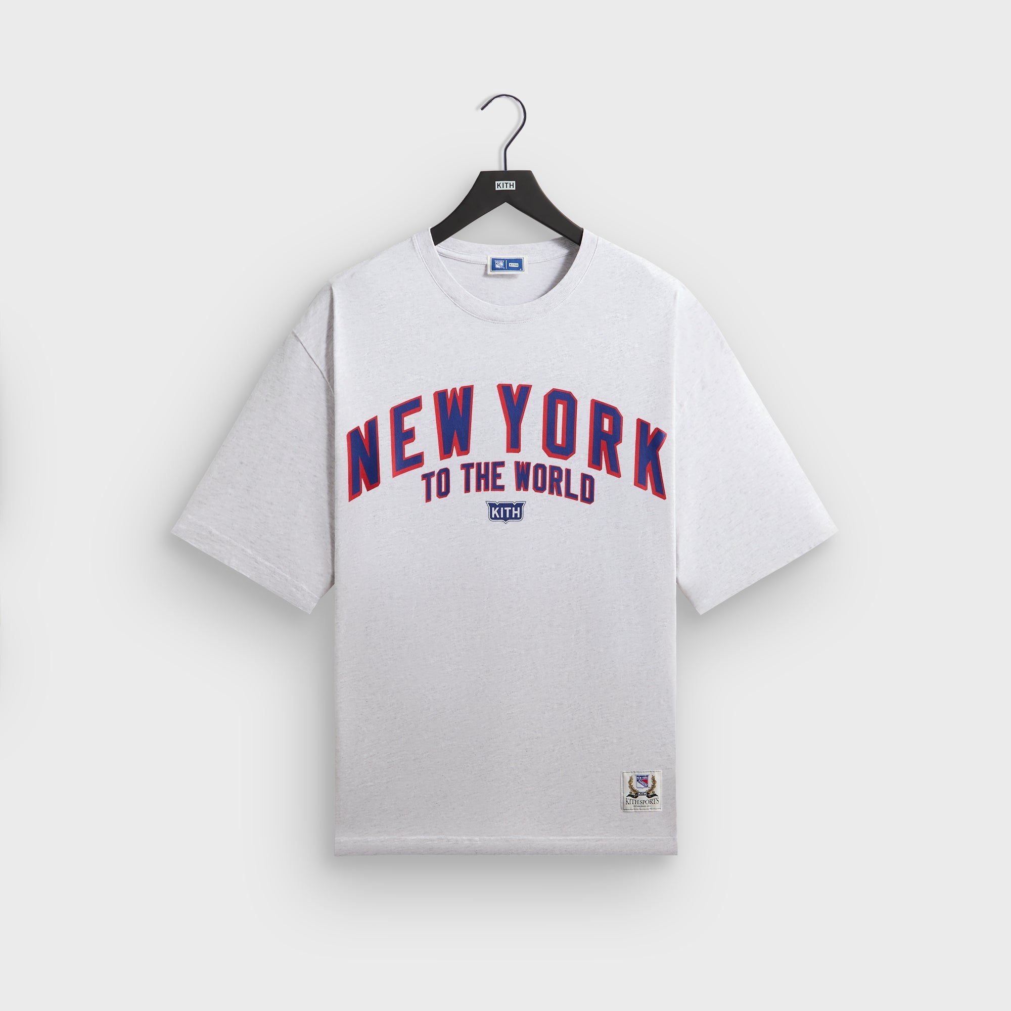 Kith for the New York Rangers New York Vintage Jones Tee - Light Heath