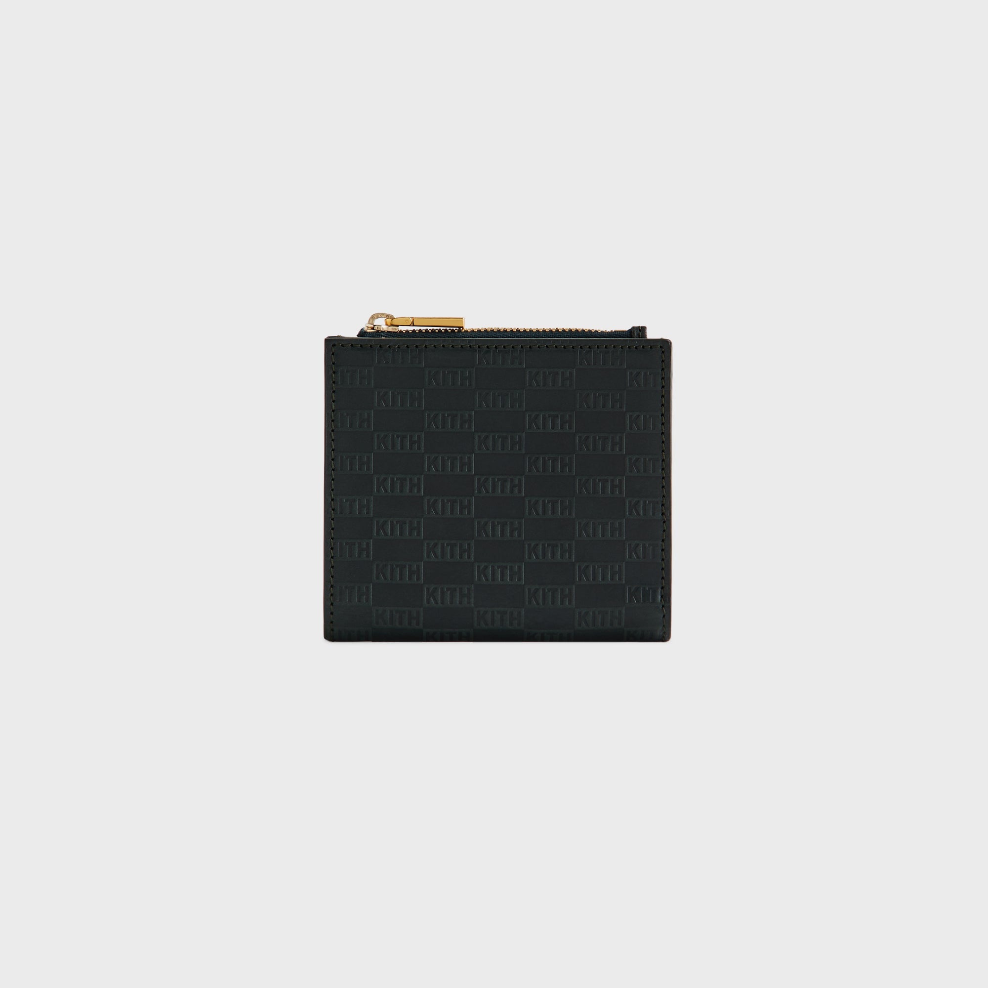 Kith Monogram Leather Snap Wallet - Equestrian
