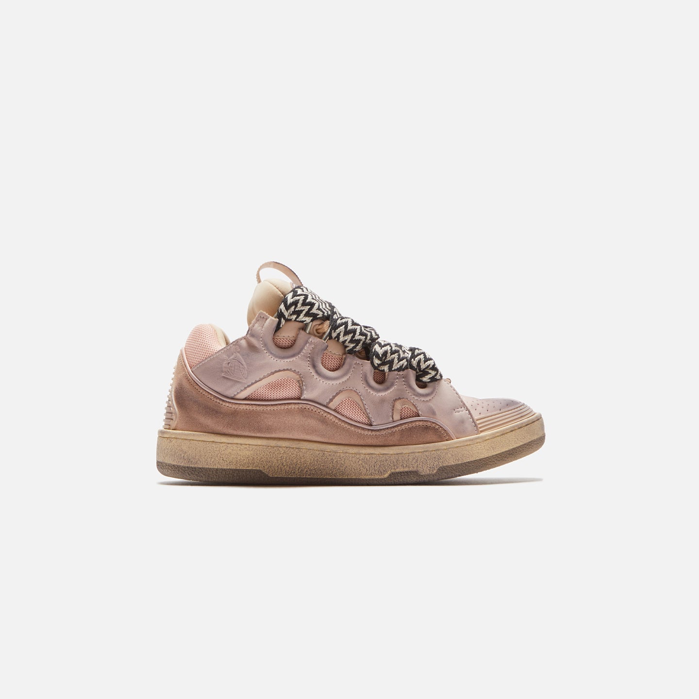 Lanvin Curb Sneakers - Distress Pink – Kith