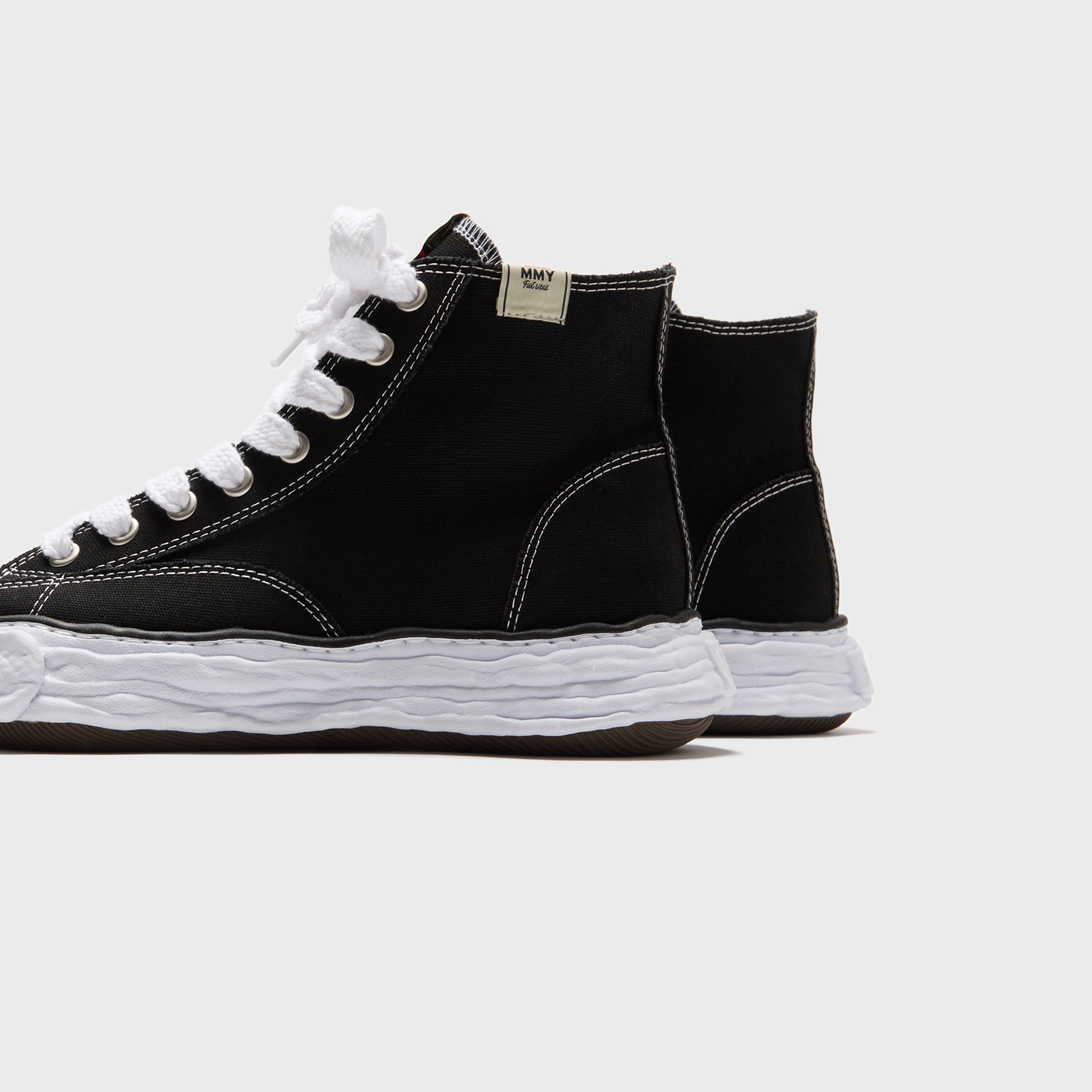 Mihara Yasuhiro Peterson 23 High OG Sole - Black – Kith Mihara Yasuhiro Peterson 23 High OG Sole - Black – Kith