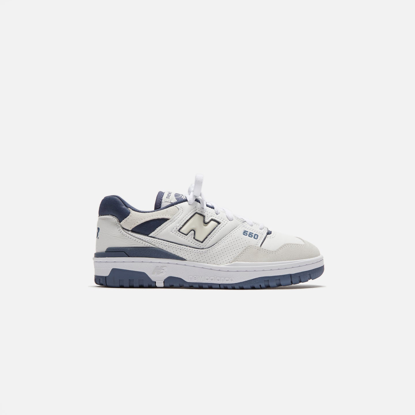 New Balance 550 - White / Vintage Indigo – Kith