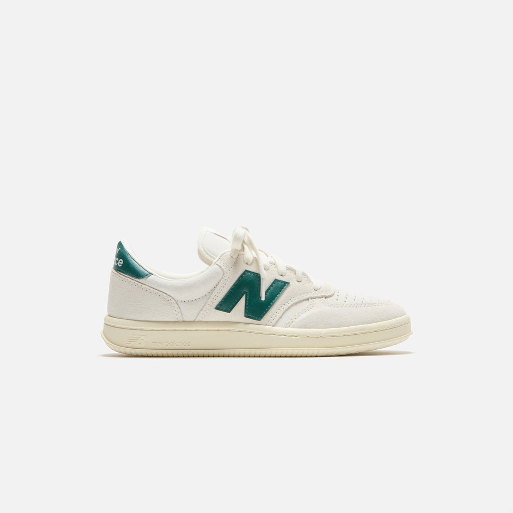 New Balance T500 - Sea Salt / Green – Kith