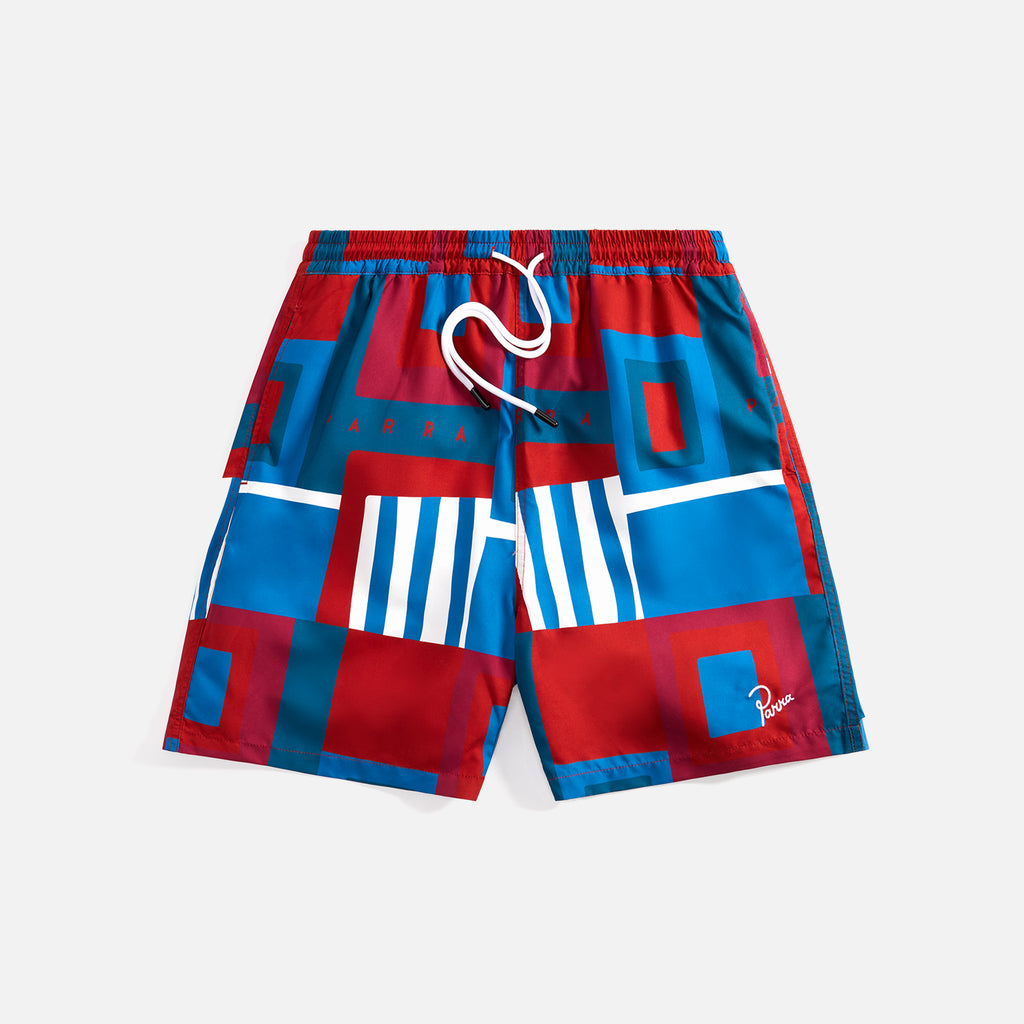 by Parra Hot Springs Pattern Swim Short - Multi – Kith
