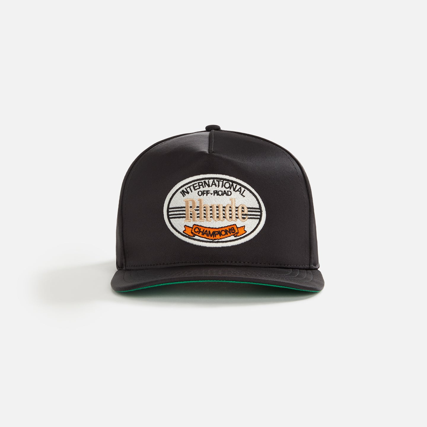Rhude Intl Champions Satin Cap - Black – Kith