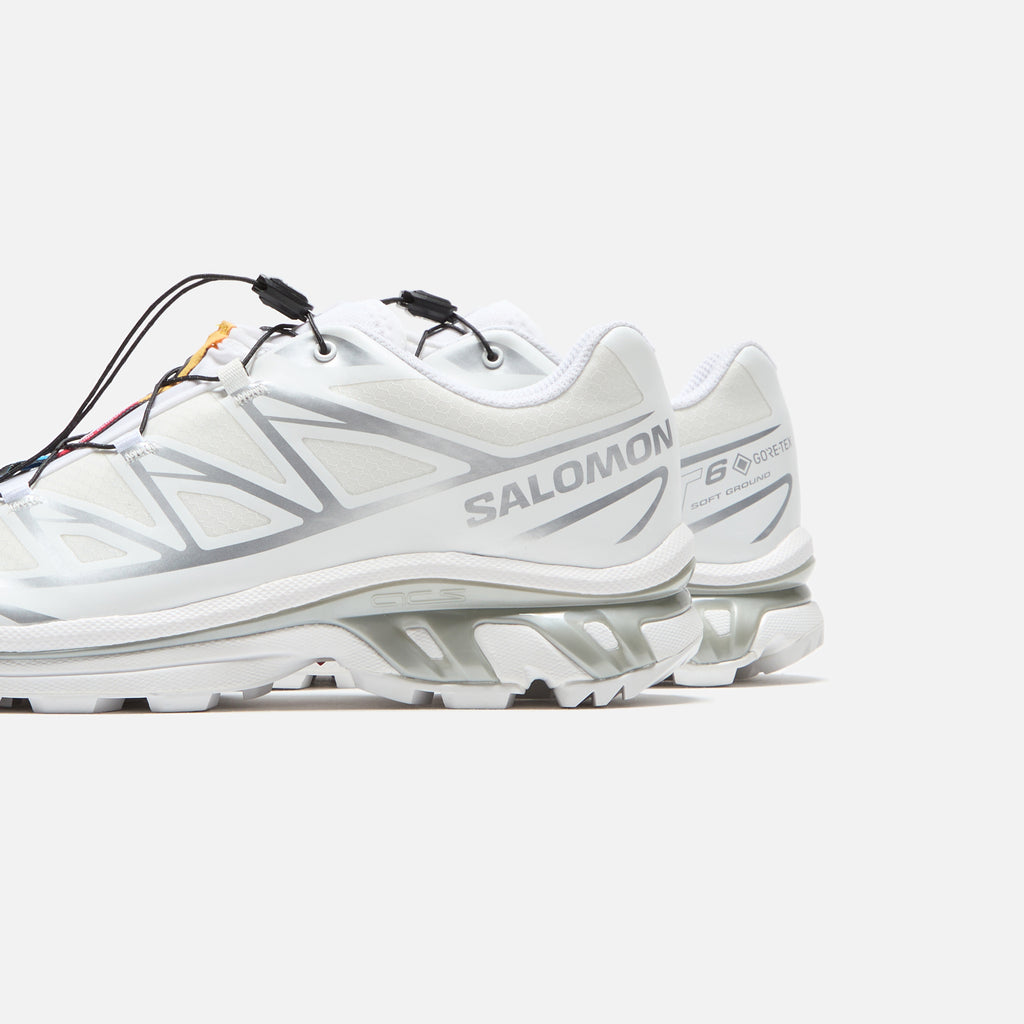 Salomon XT-6 GTX - White / White / Silver – Kith
