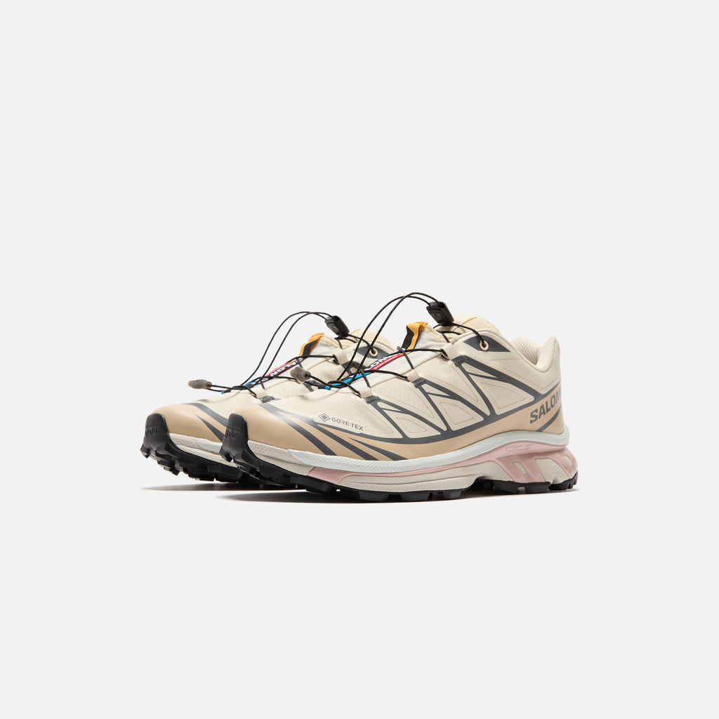 Salomon XT-6 GTX - Almond Milk / Feather Gray / Pale Mauve – Kith