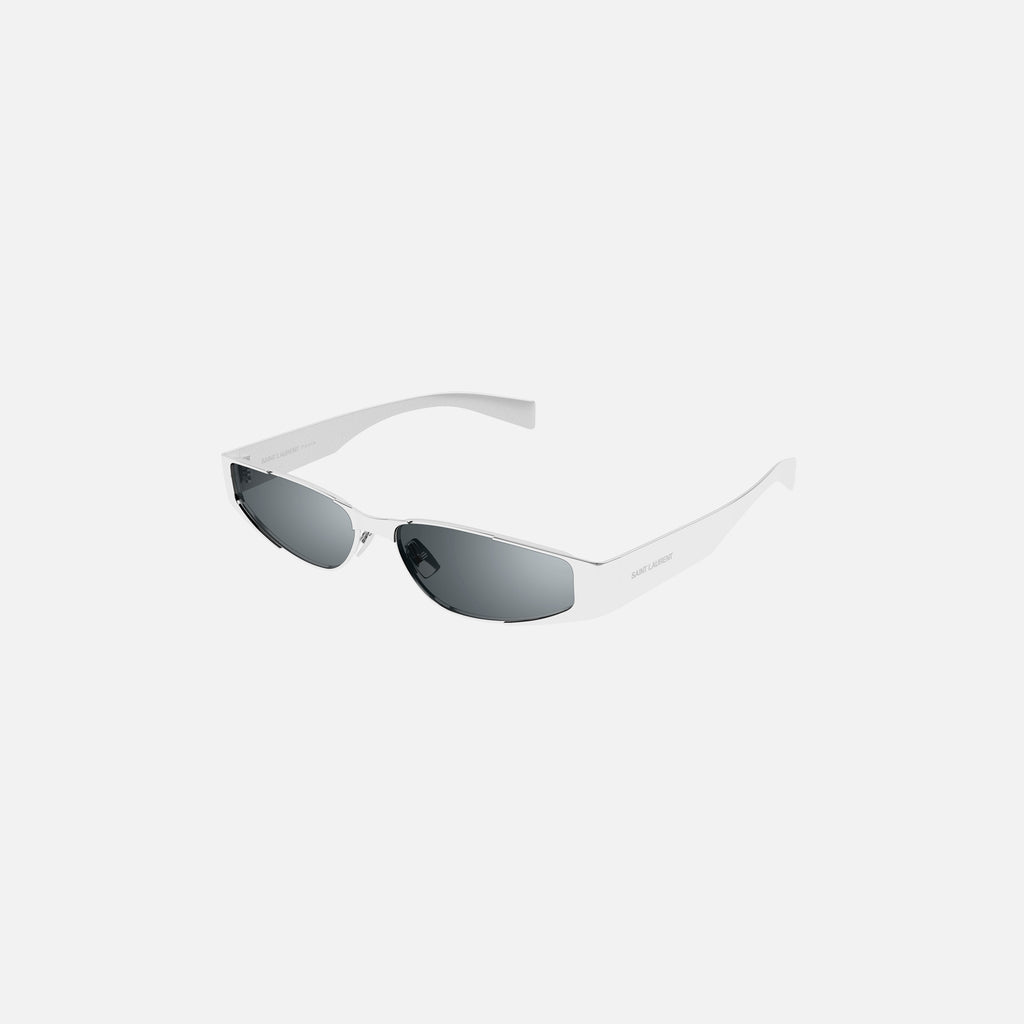 Saint Laurent 739 Frame - Grey Metal – Kith