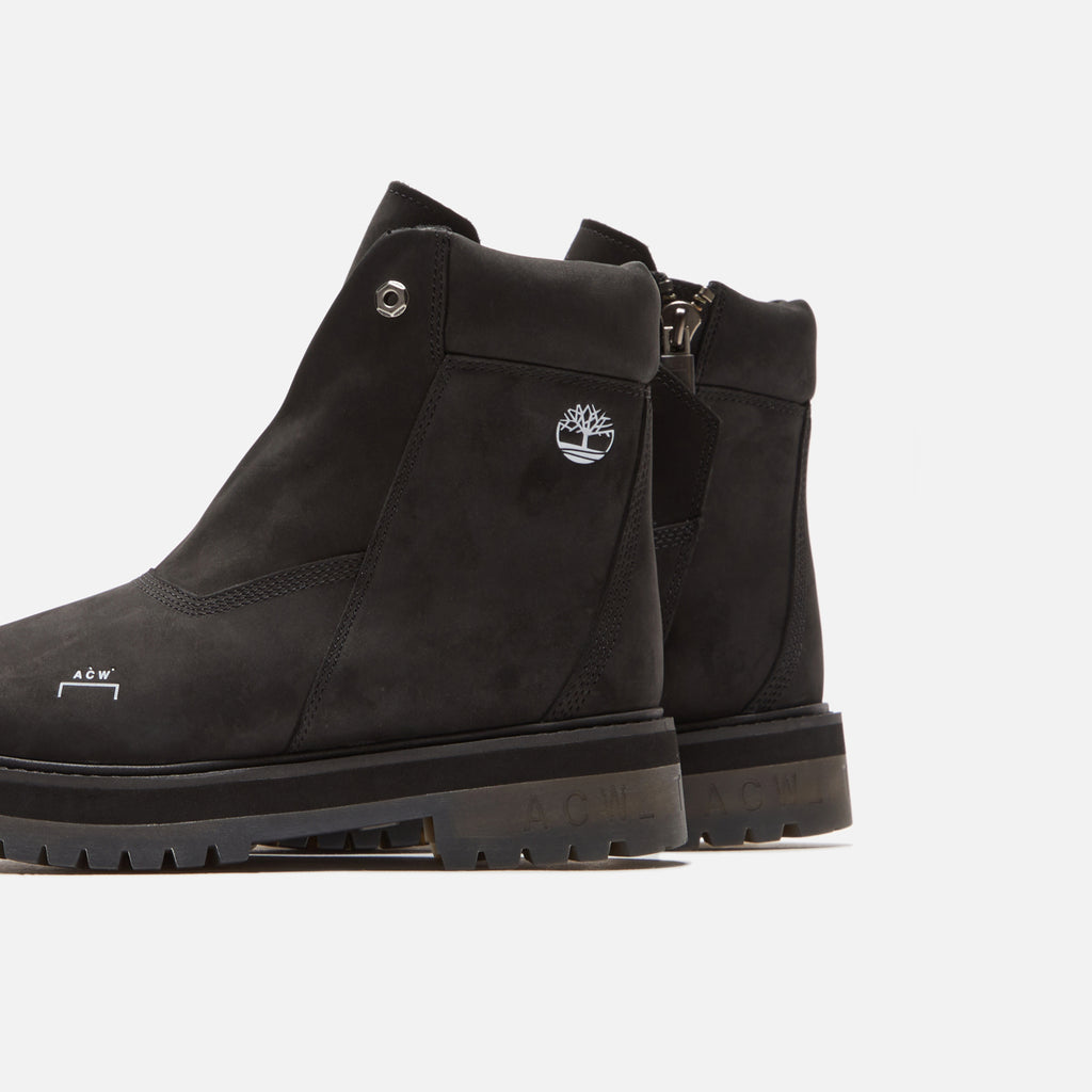 Timberland x A-Cold-Wall* 6" Side Zip Boot - Jet Black – Kith