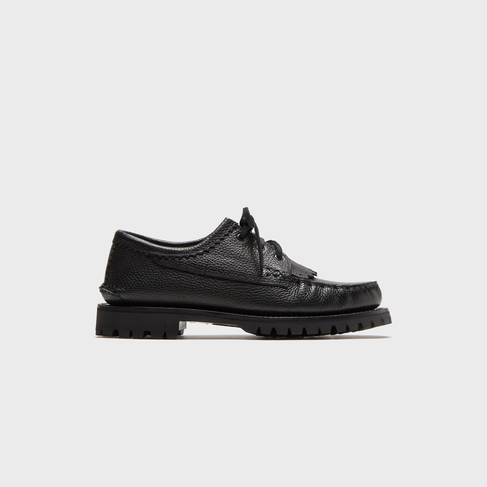 Yuketen Italian Blucher Cortina Sole - Tosca Pale Black – Kith
