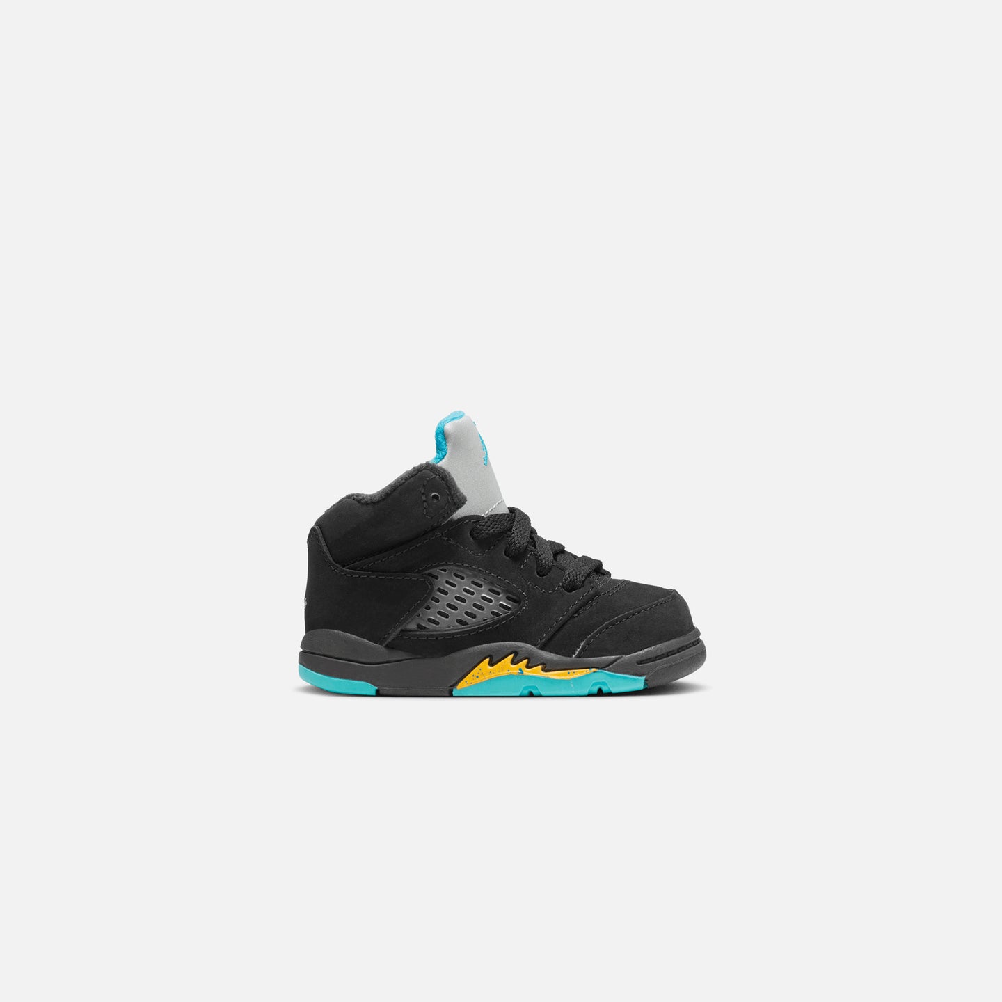 Nike Toddler Air Jordan 5 Retro - Black / Aquatone / Taxi – Kith