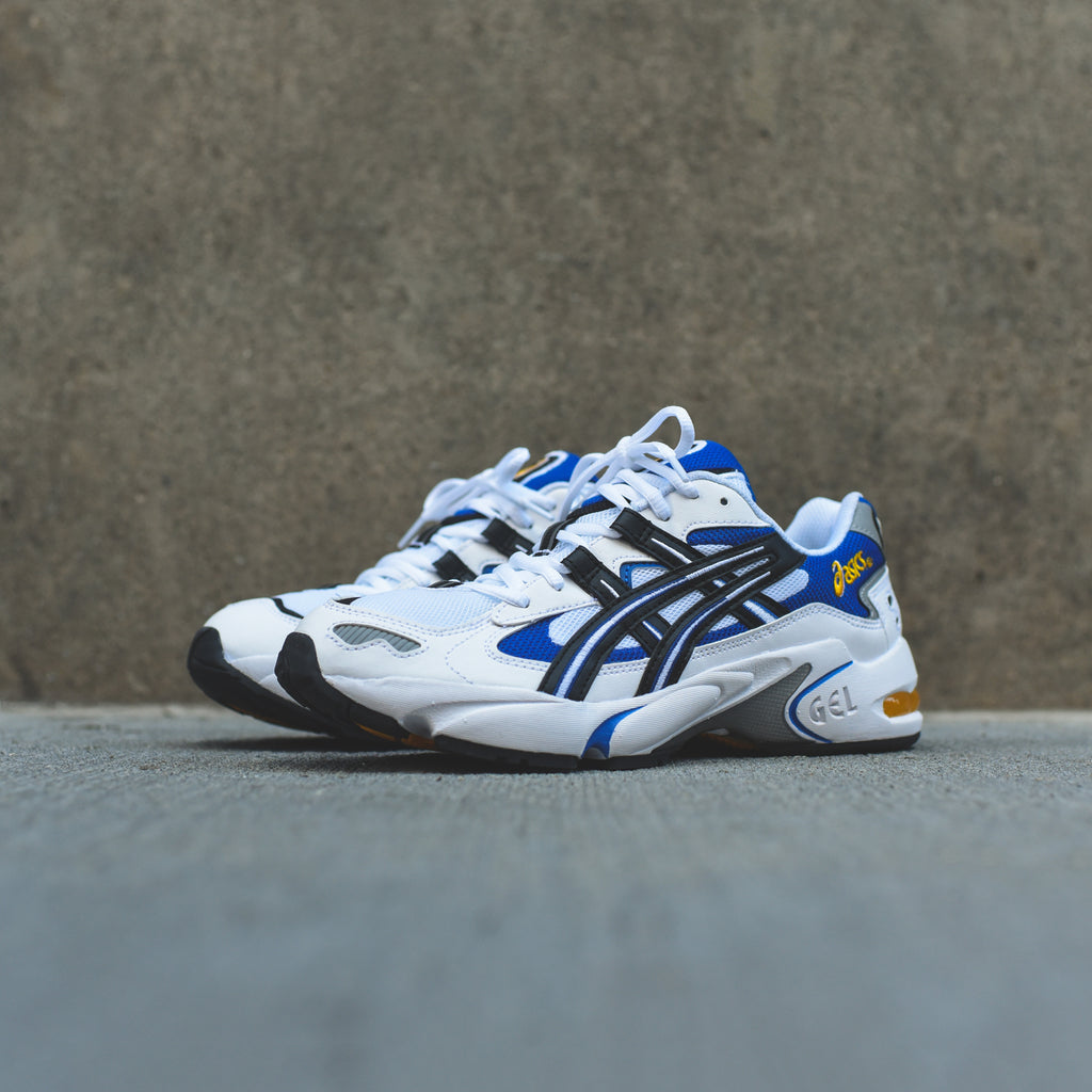 Asics Gel-Kayano 5 OG - White / Black / Blue – Kith