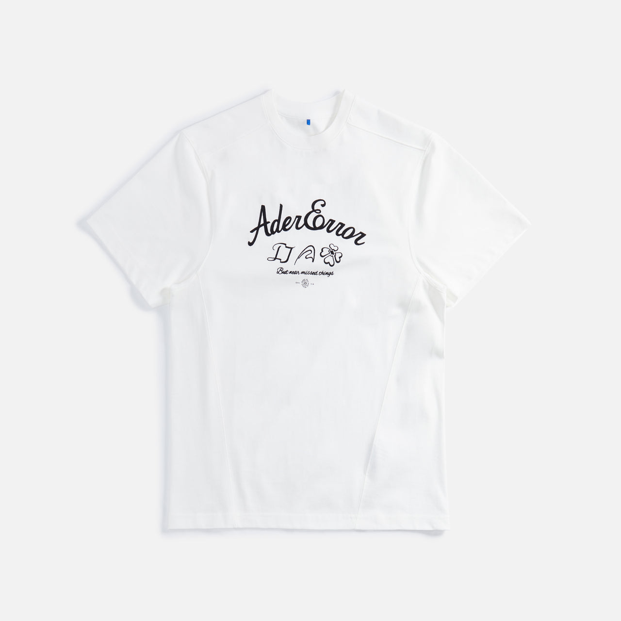 Ader Error Semi-Oversized Logo Tee - White – Kith