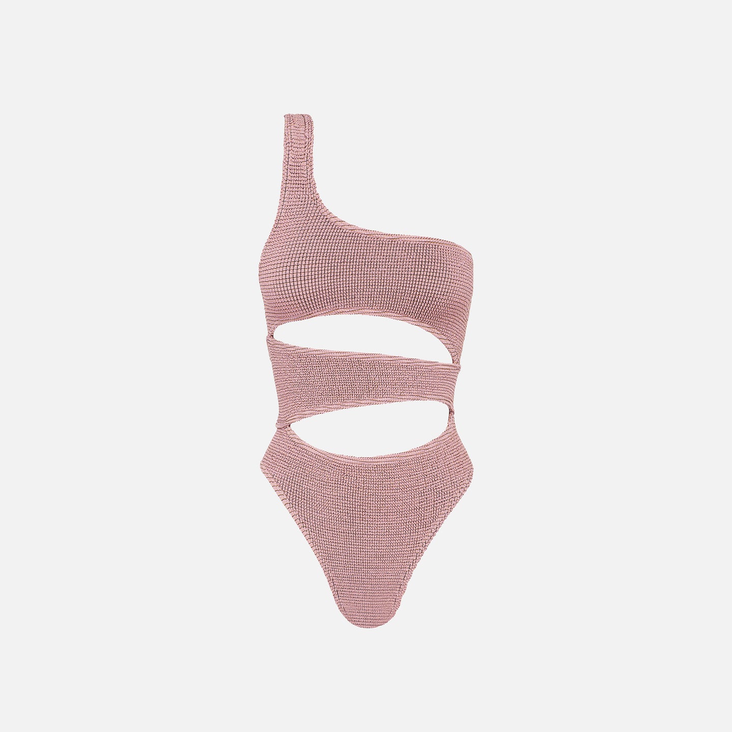 Bond Eye Rico One Piece Swimsuit - Blush Lurex – Kith