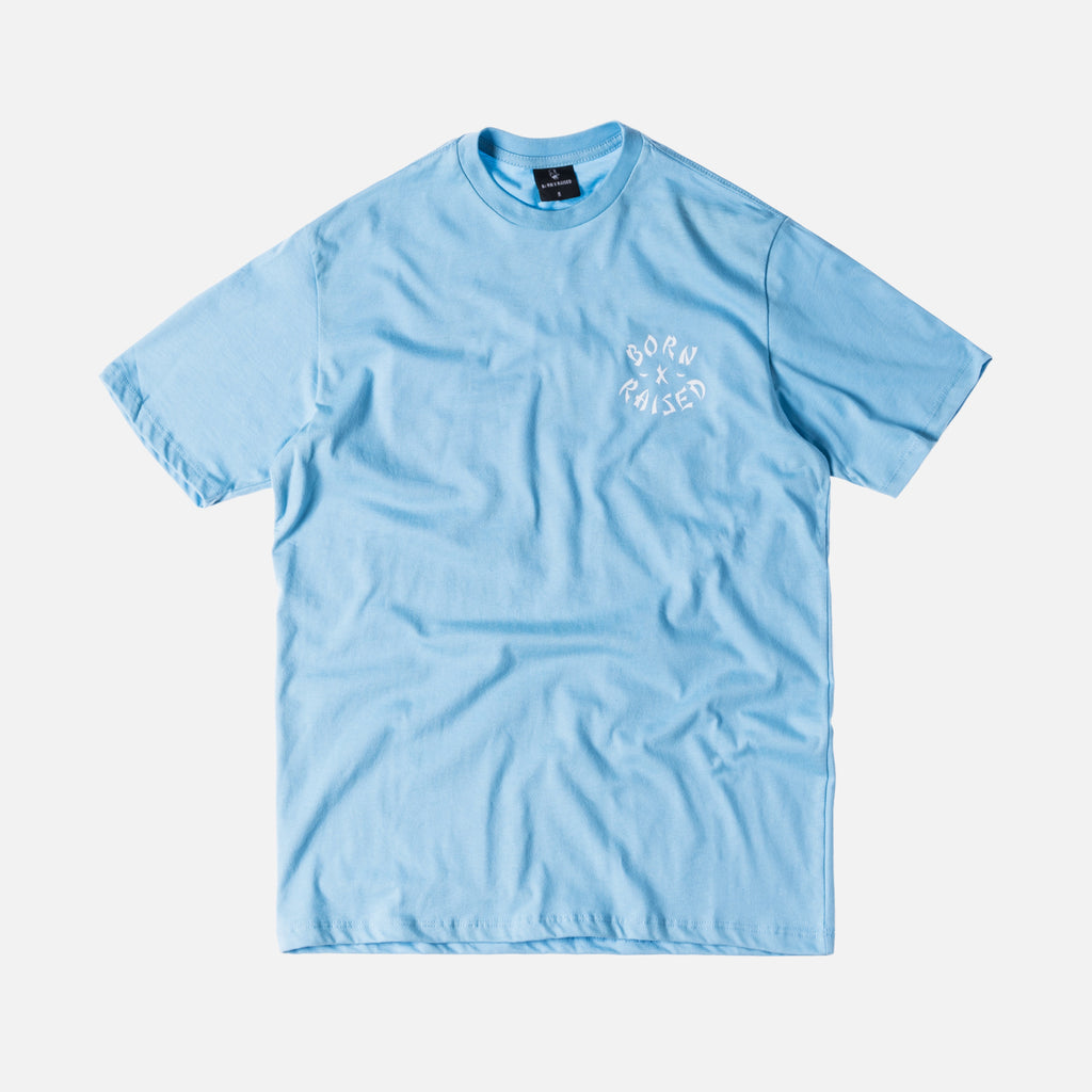 Born X Raised Westside Rocker Tee - Powder Blue – Kith