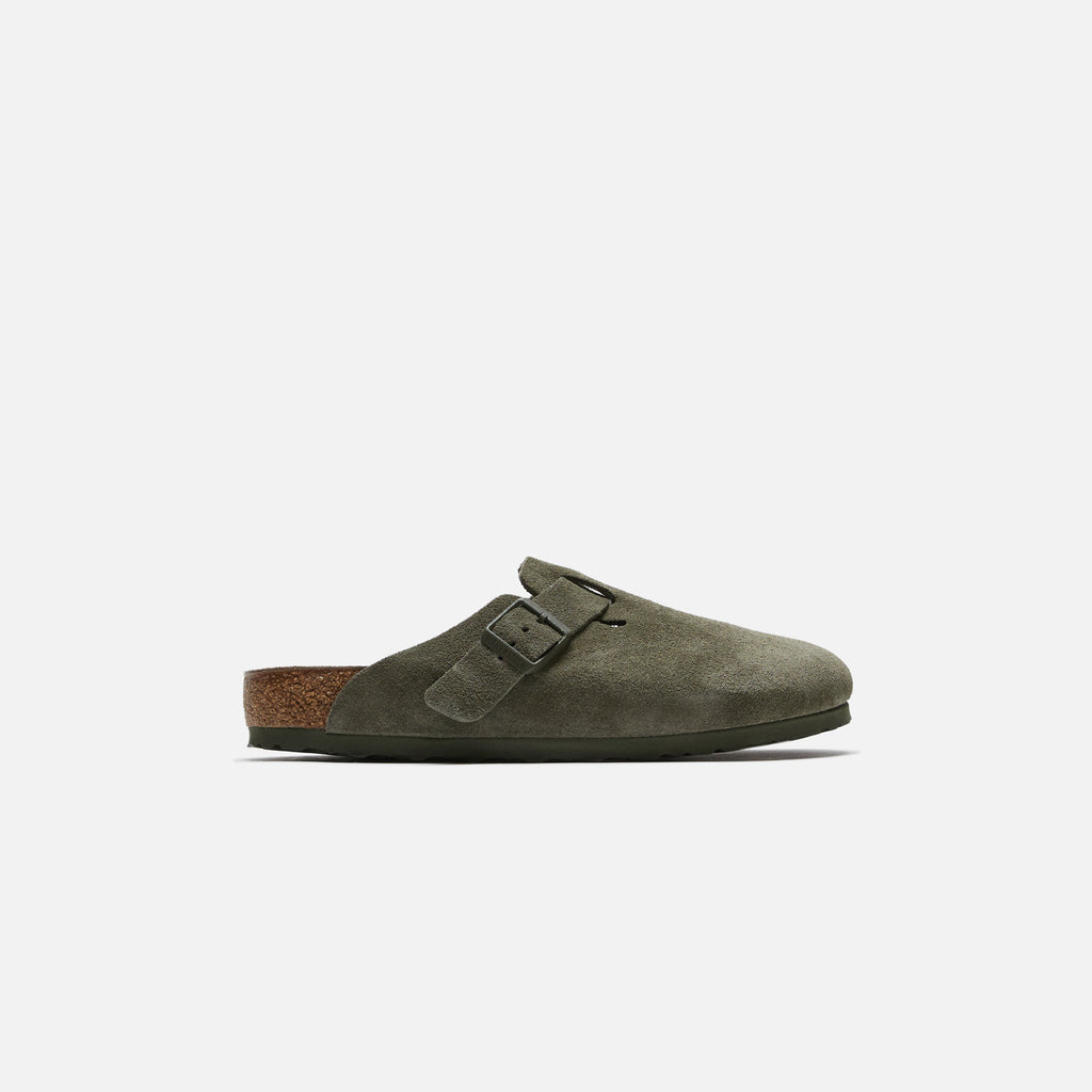 Birkenstock Boston Suede - Thyme – Kith