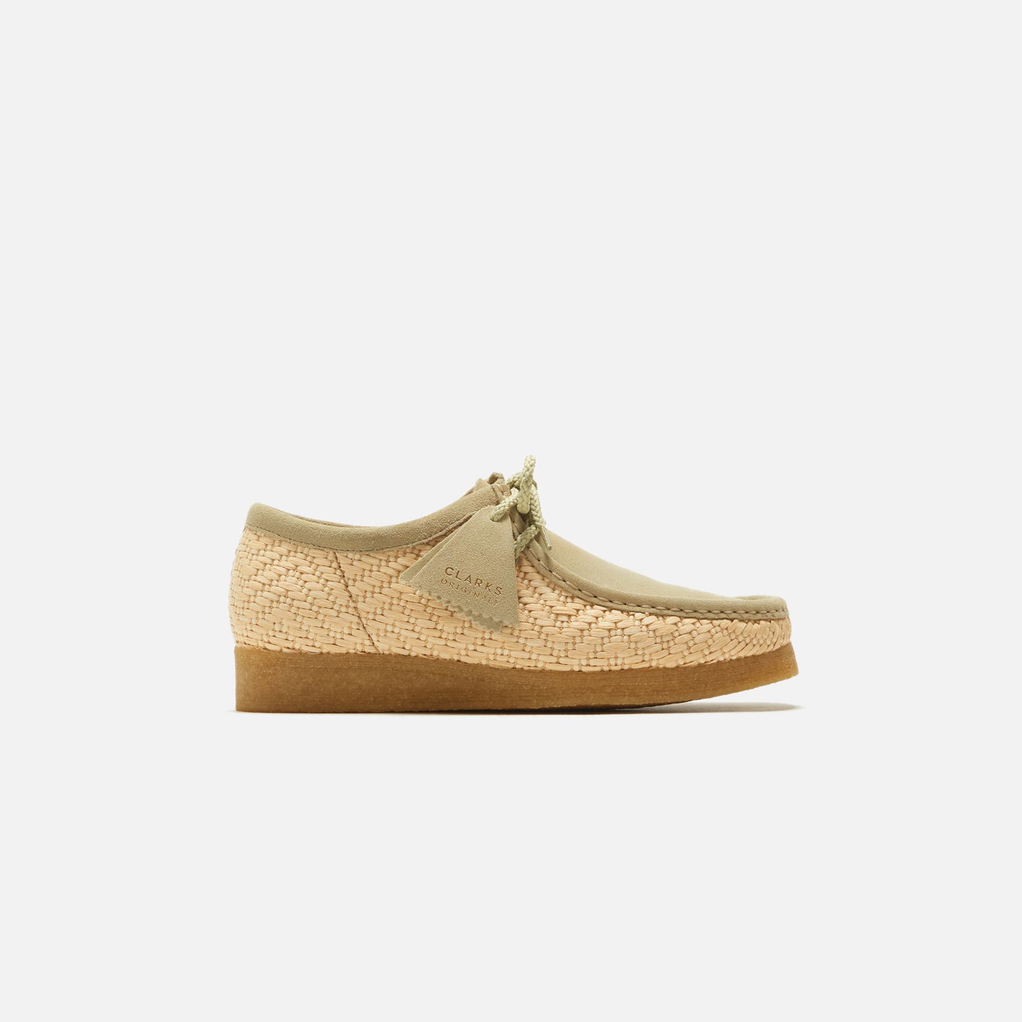 Clarks Wallabee Raffia - Natural – Kith