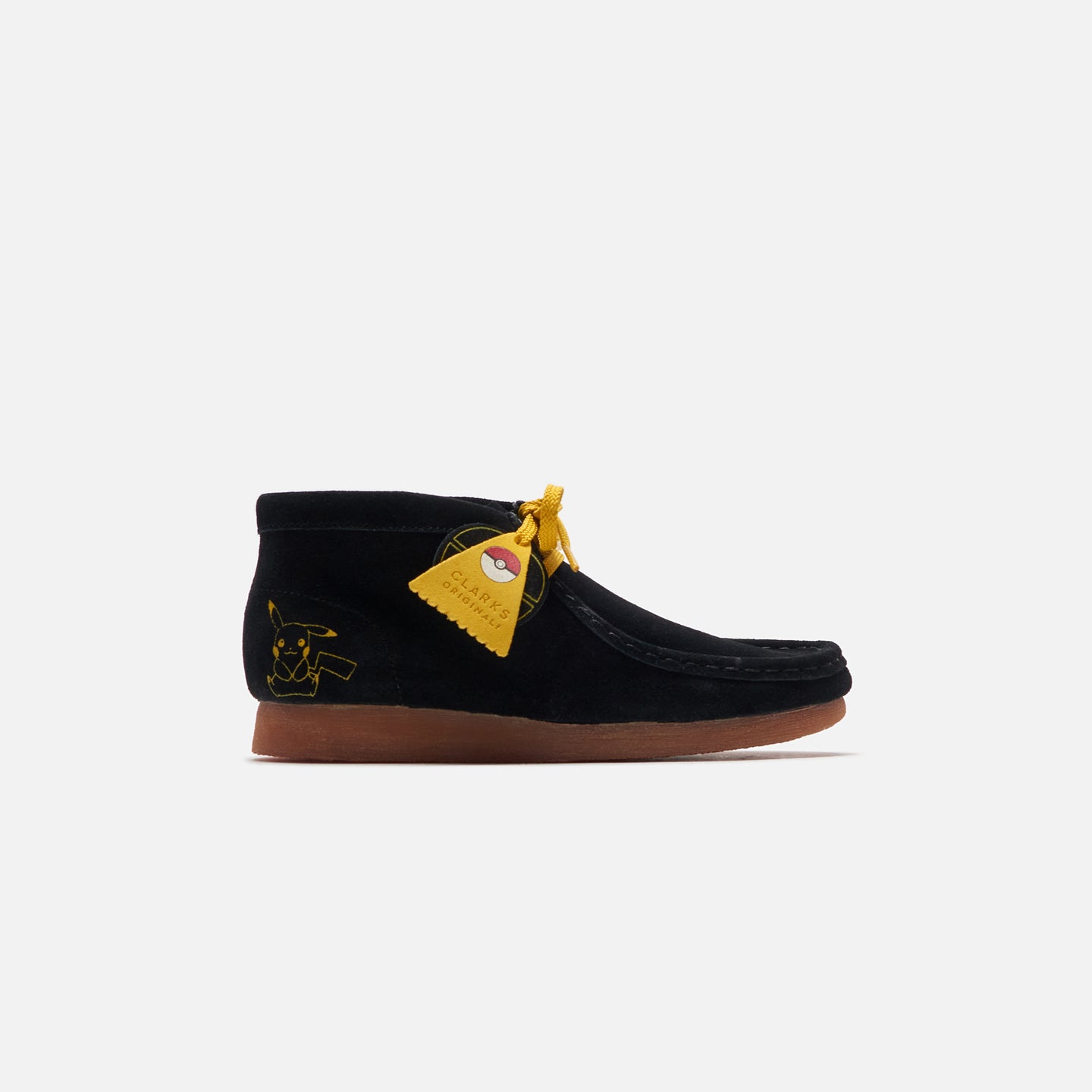 Clarks Grade School Wallabee Mist - Black Print – Kith