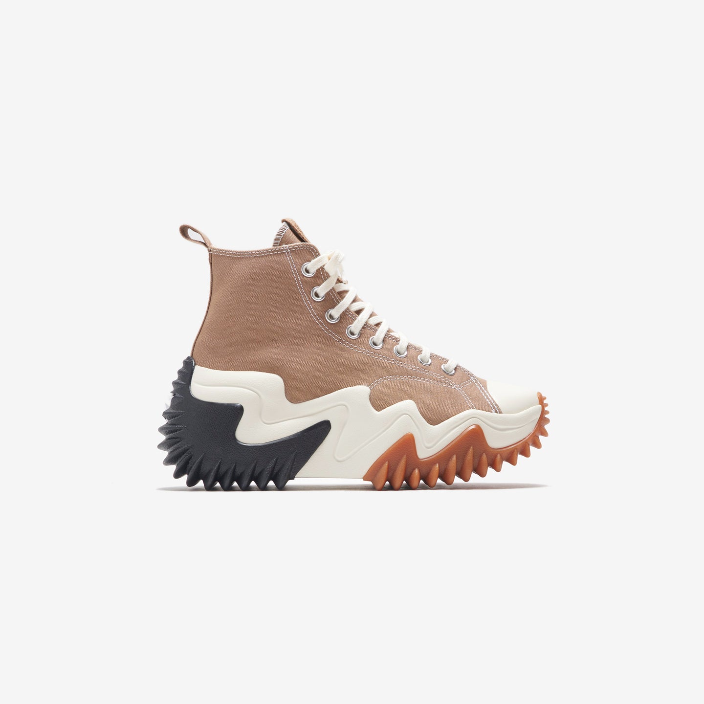 Converse Run Star Motion Canvas Platform - Sand Dune / Black – Kith