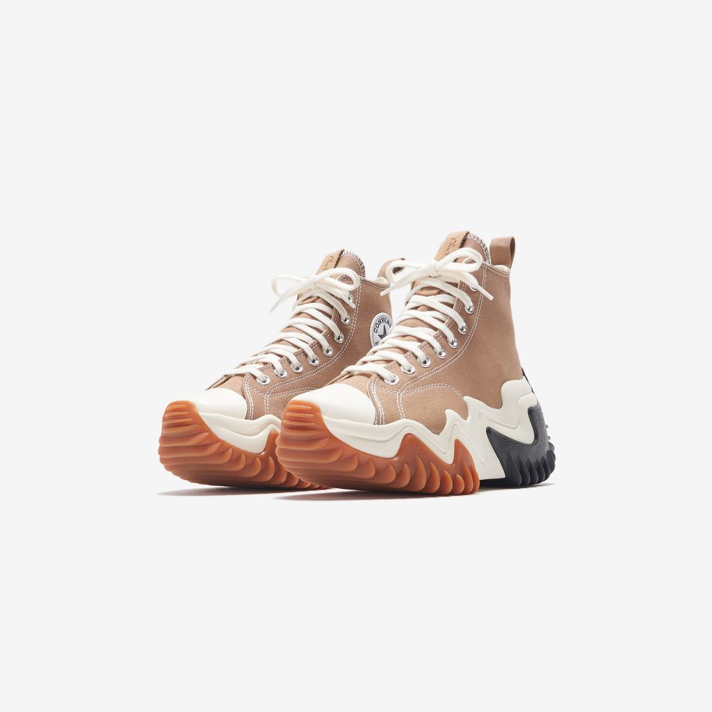 Converse Run Star Motion Canvas Platform - Sand Dune / Black – Kith